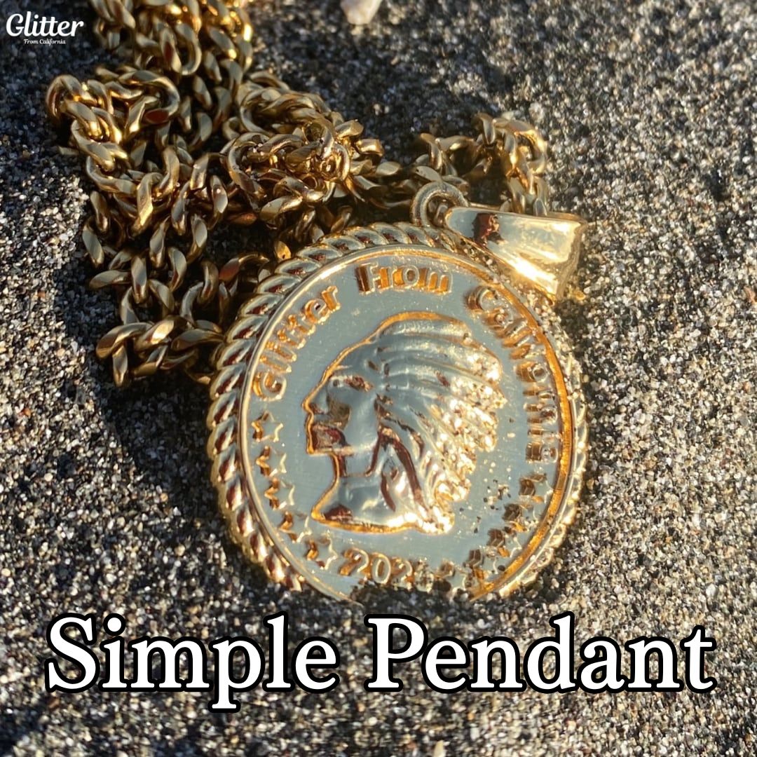 Simple Pendant – Glitter